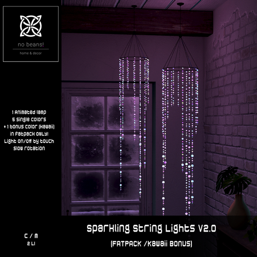 Second Life Marketplace - [nb!] - Sparkling String Lights V2 (FATPACK) ADD